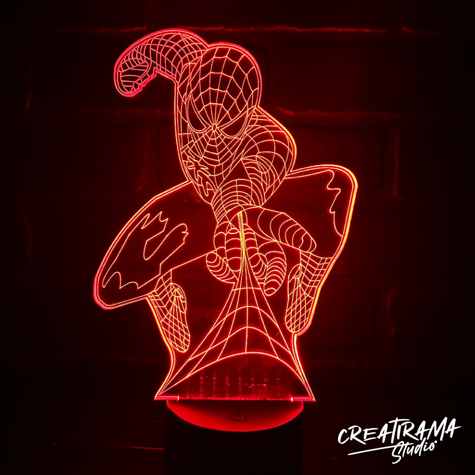 Spiderman LED - Creatirama Studio